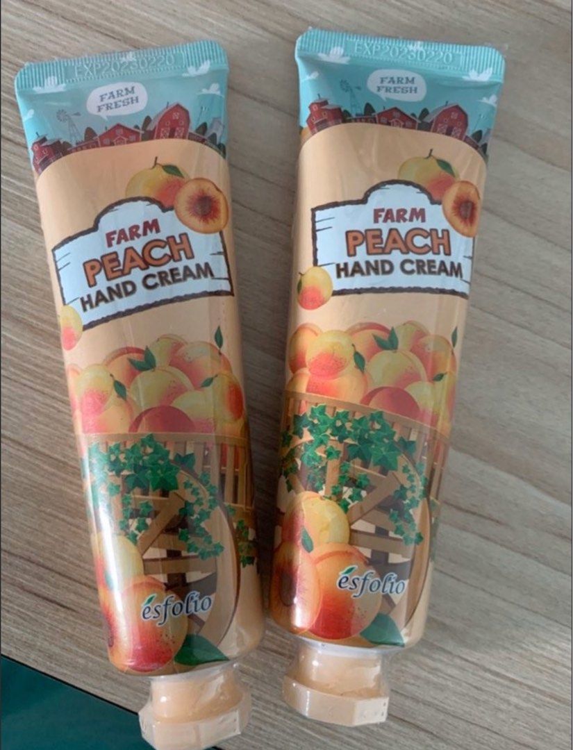 Korea 60ml Farm Fresh Peach Hand Cream (each is RM18 and buy 2 is RM30 ...