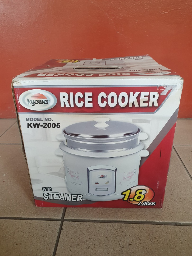 Kyowa Rice Cooker 1.8L and Steamer, TV & Home Appliances, Kitchen ...