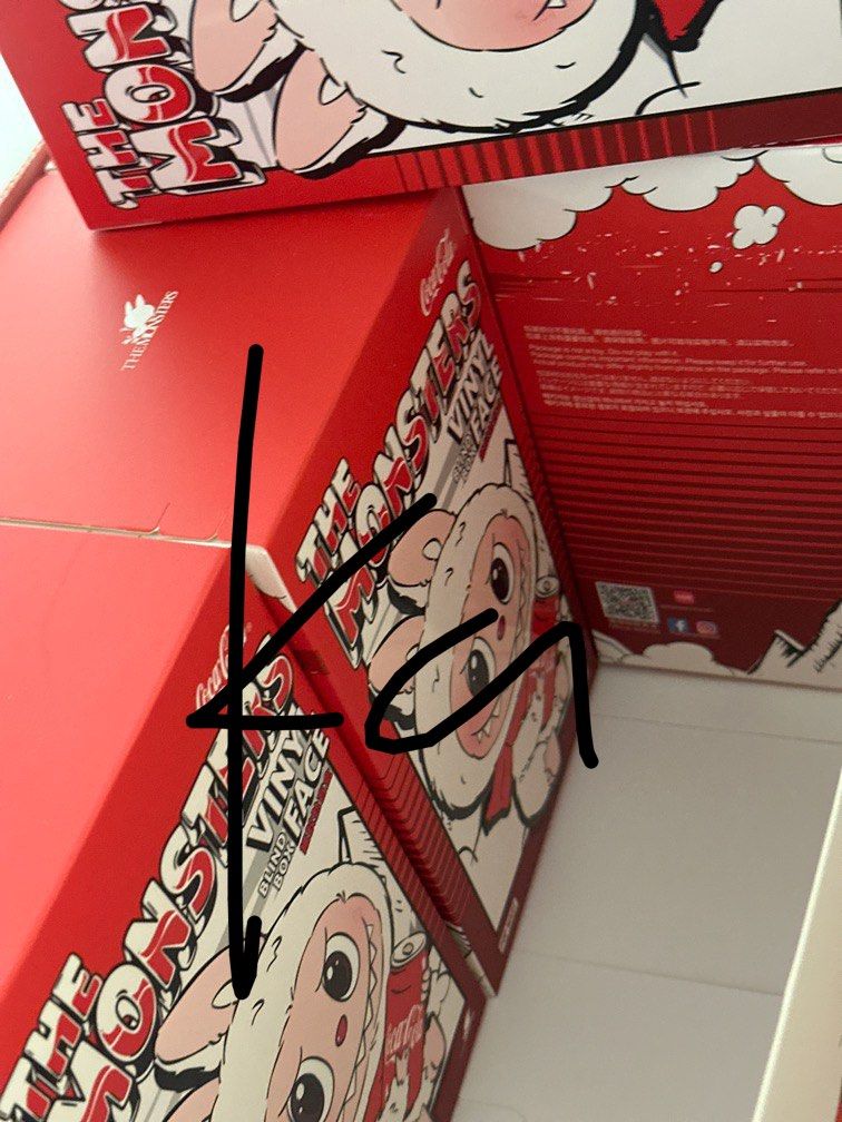 ( last 2 boxes ) Labubu Coca Cola coke Popmart skull panda, Hobbies ...