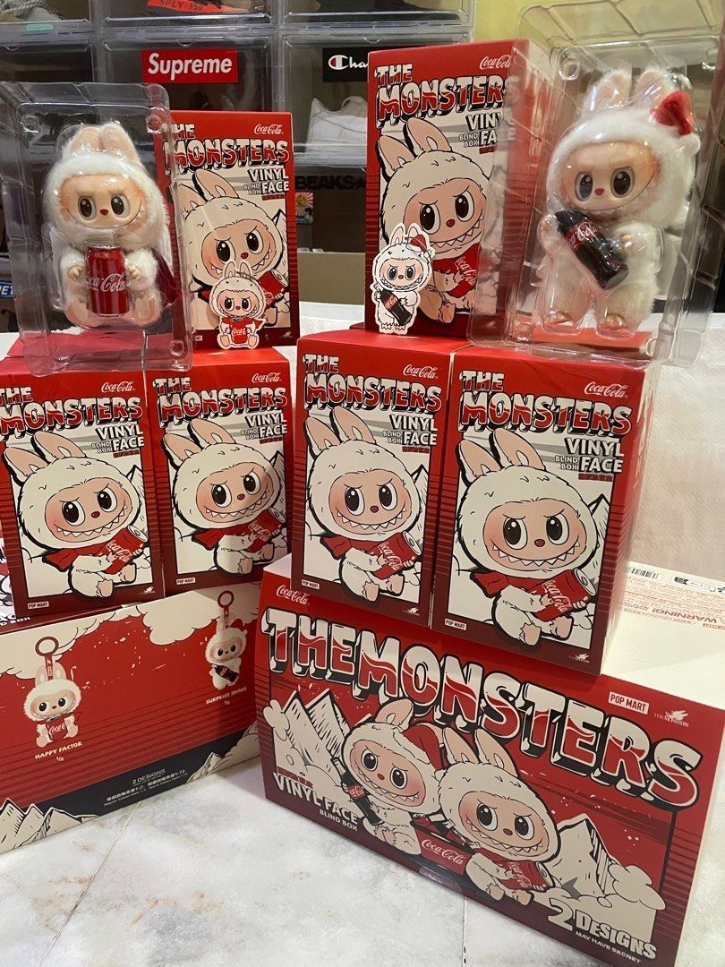 Labubu Coca Cola V3 (Sealed), Hobbies & Toys, Toys & Games on Carousell