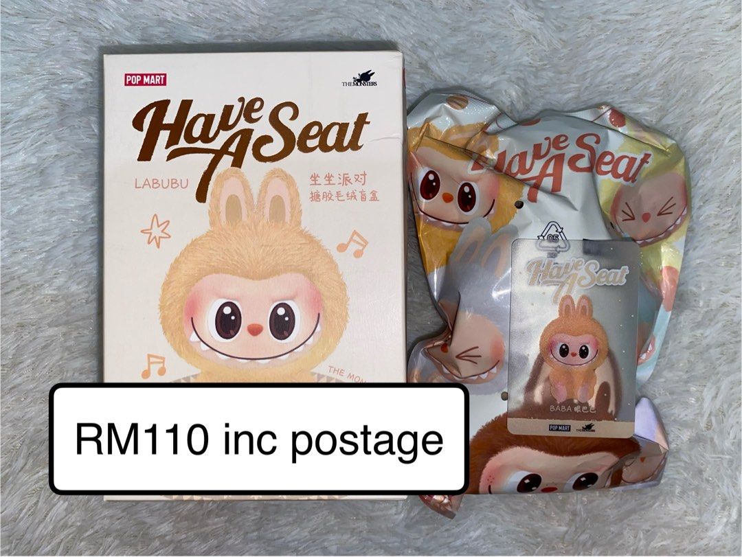 LABUBU V2 (BABA), Hobbies & Toys, Toys & Games on Carousell