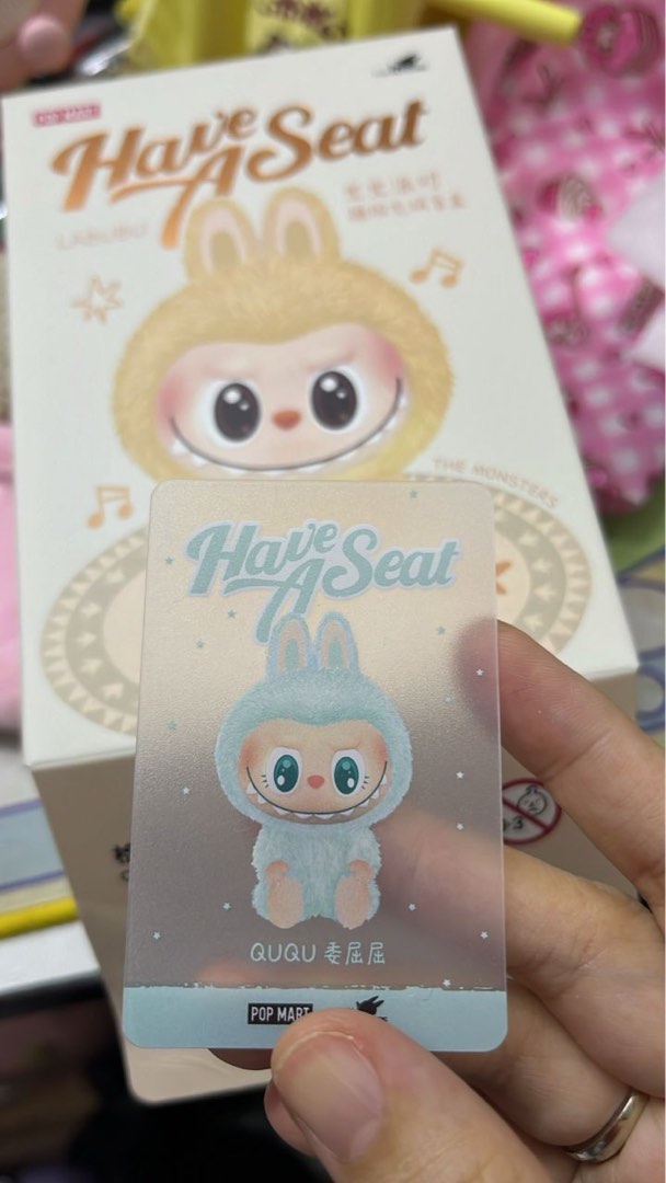 Labubu v2 Ququ opened box & sealed, Hobbies & Toys, Toys & Games on ...