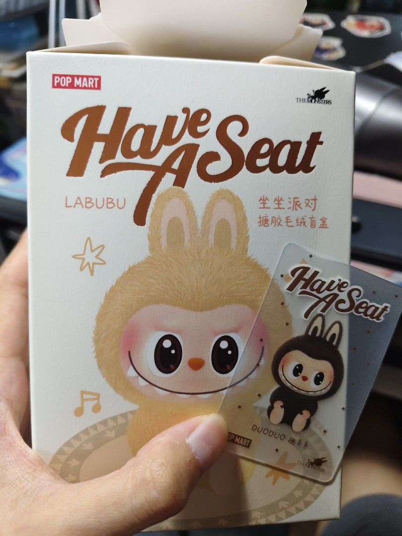 Labubu v2 secret (2 piece), Hobbies & Toys, Toys & Games on Carousell