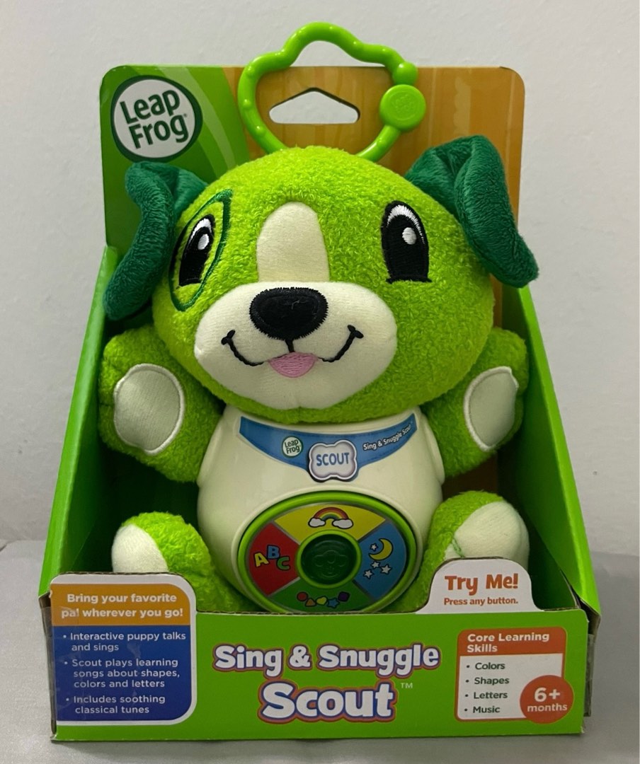Leap Frog Sing and Cuddle Scout, Babies & Kids, Infant Playtime on ...