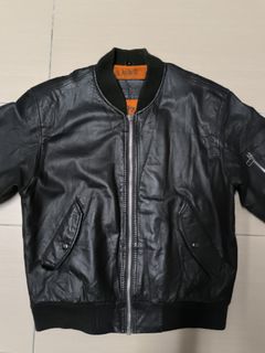 vintage leather jacket pierucci italian(very rare), Men's Fashion ...