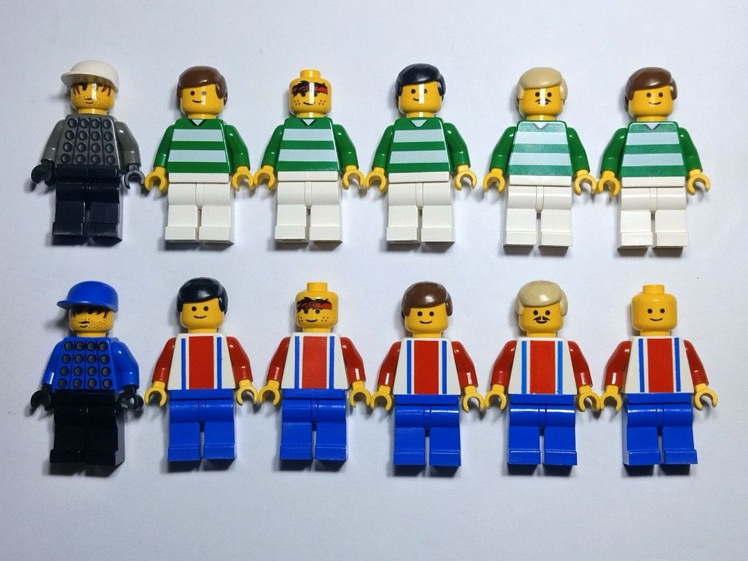 LEGO 3409 Soccer Championship Challenge - Soccer Player Minifigures ...