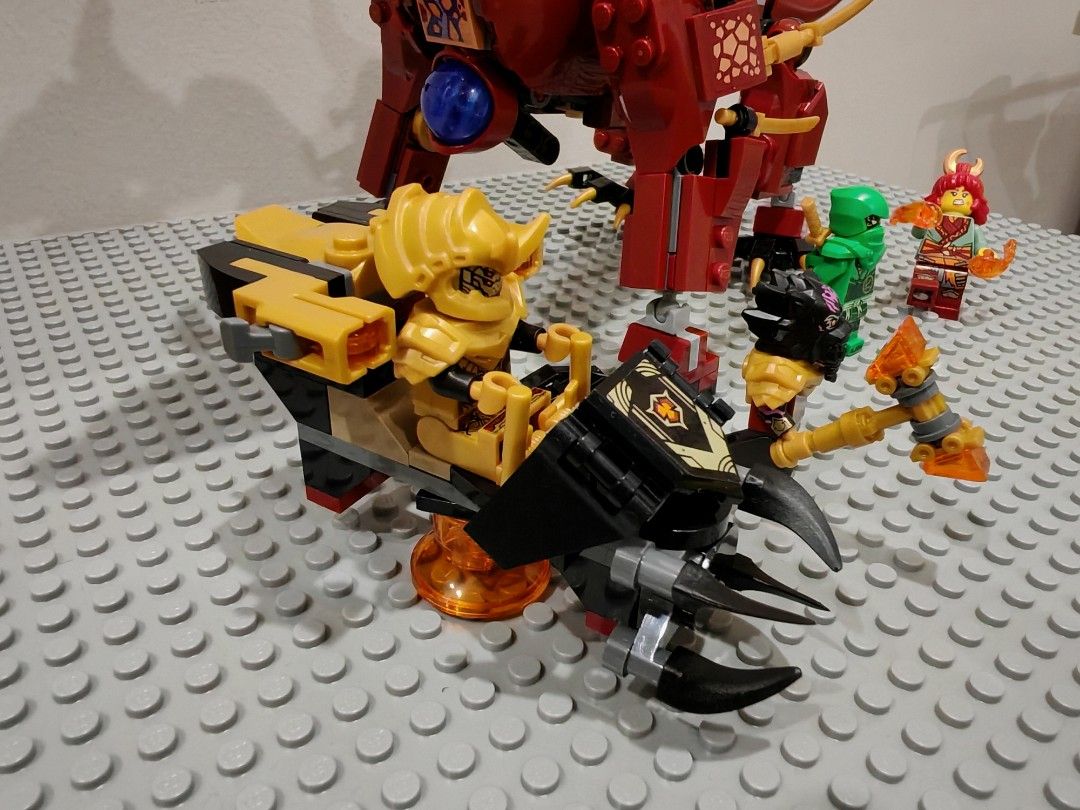 [Lego] Ninjago Heatwave Transforming Lava Dragon 71793 njo811 njo812 ...