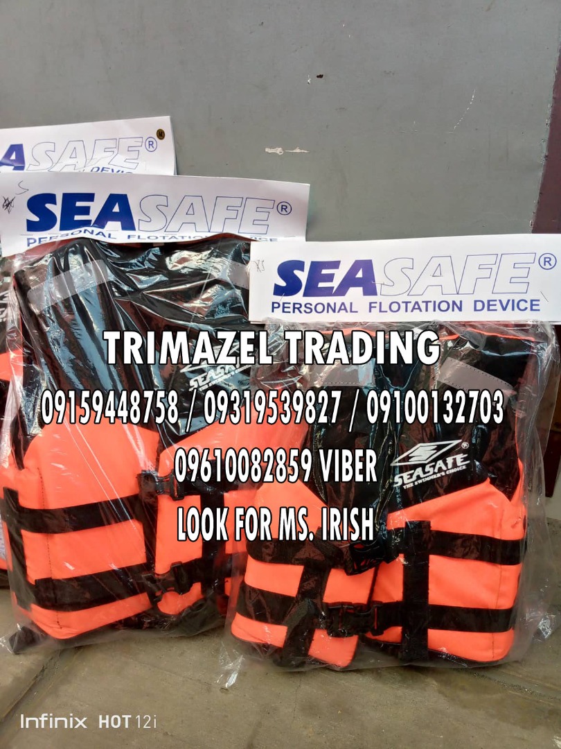 life vest sea safe, Sports Equipment, Sports & Games, Water Sports on ...