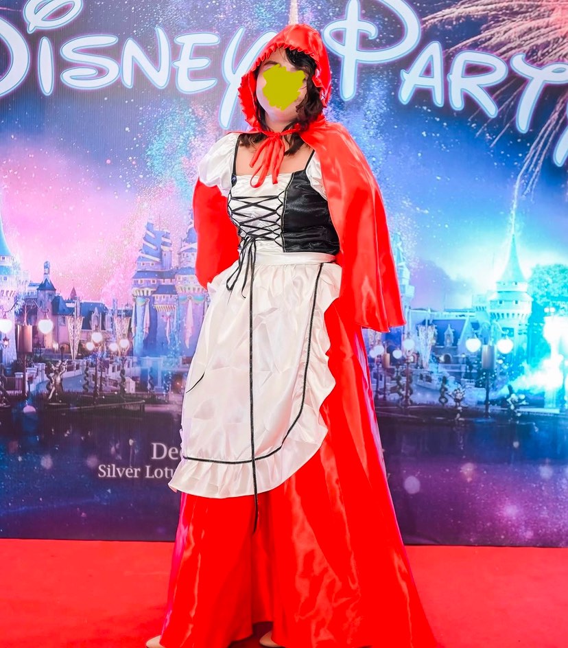 Little Red Riding Hood Gown/ Costume, Women's Fashion, Dresses & Sets ...