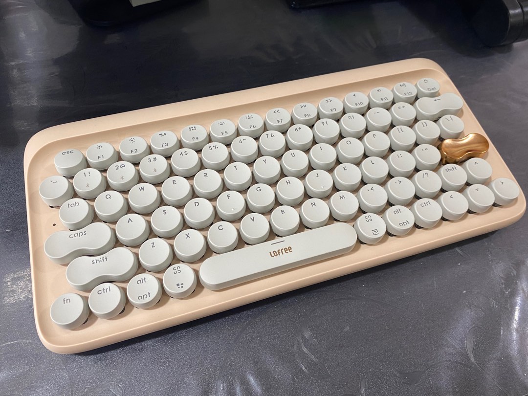 Lofree Milk Tea Mechanical Keyboard, Computers & Tech, Parts ...