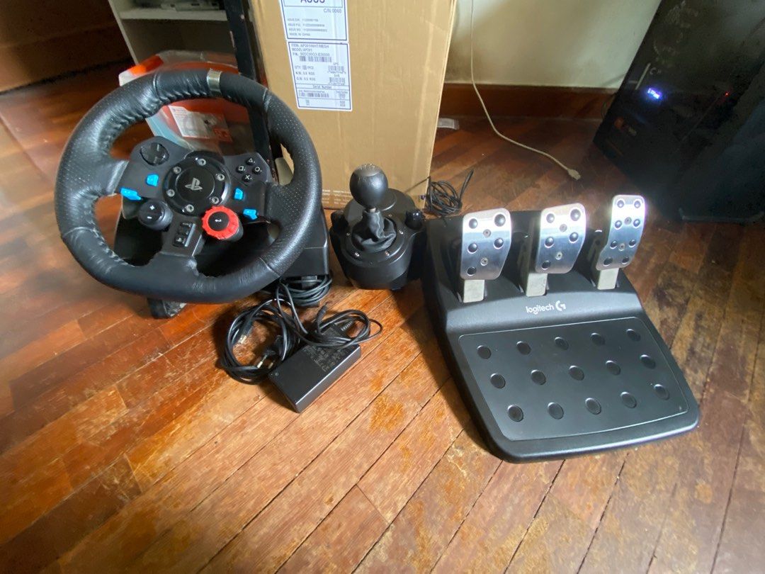 LOGITECH G29 SET URGENT SALE ( STEERING WHEEL, PEDALS,SHIFTER), Video ...
