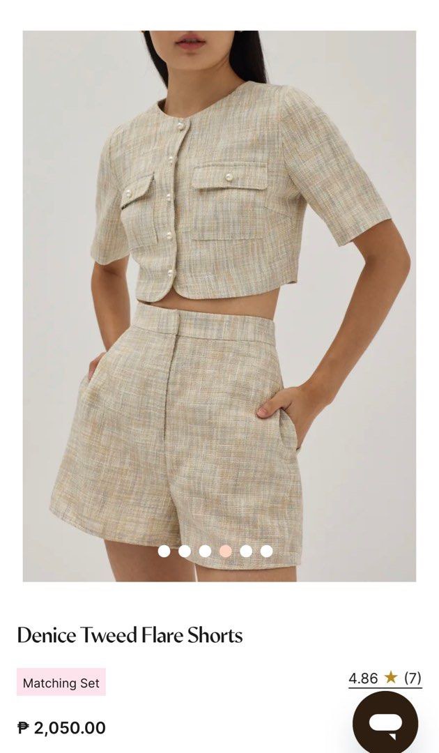 Love Bonito Tweed Coordinates set, Women's Fashion, Dresses & Sets ...