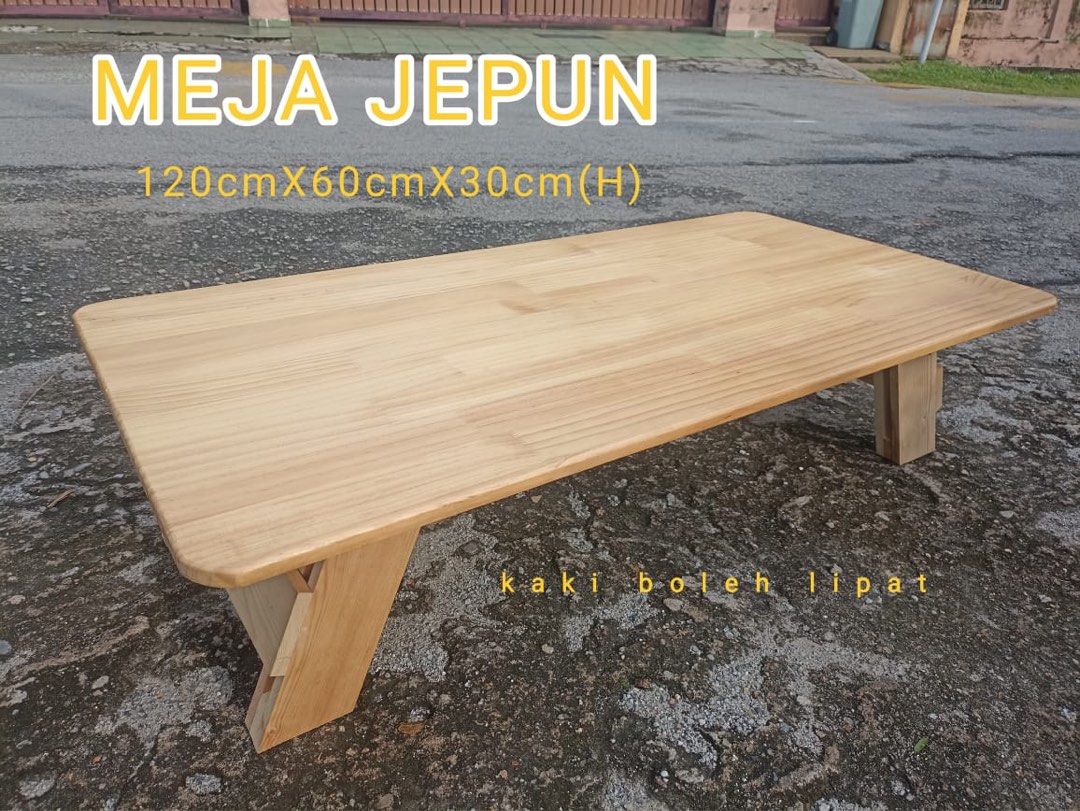 Meja Jepun, Furniture & Home Living, Furniture, Tables & Sets on Carousell
