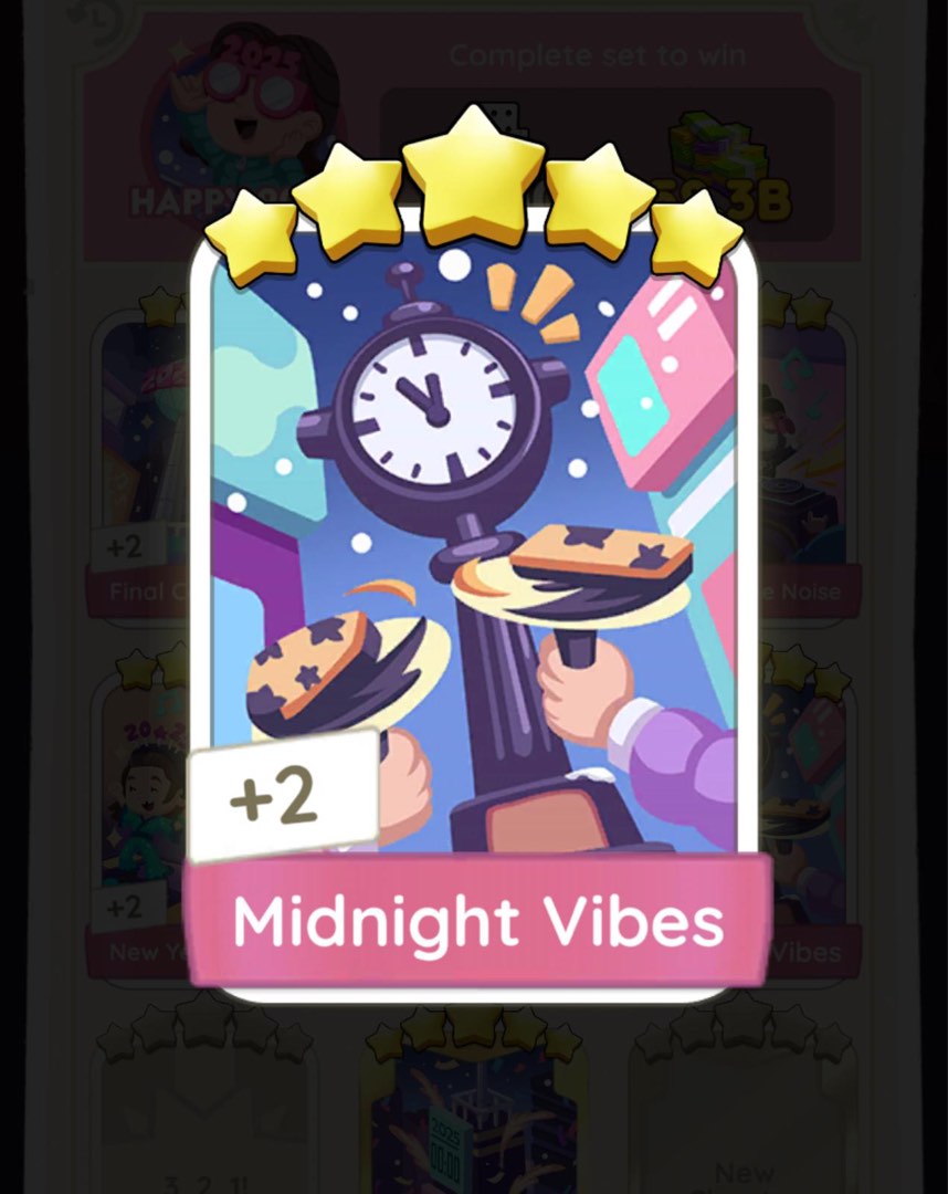 Midnight Vibes monopoly go, Hobbies & Toys, Toys & Games on Carousell