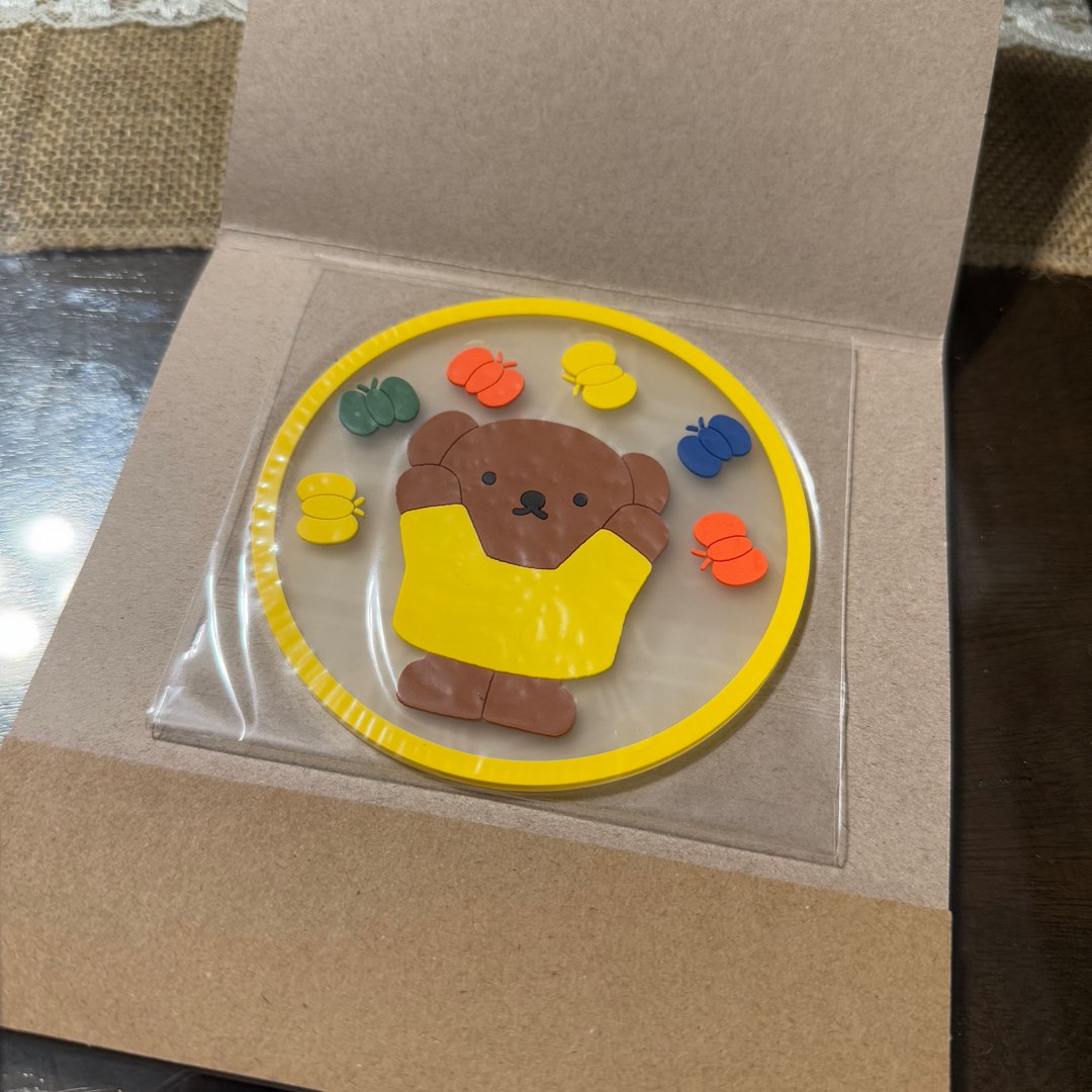 Miffy Gashapon Coaster, Hobbies & Toys, Memorabilia & Collectibles, Fan ...
