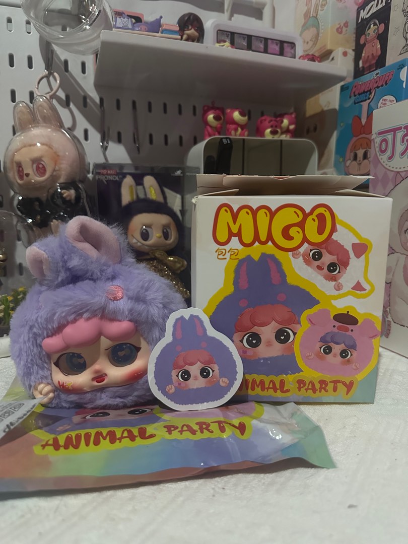 Migo Animal Party Version 1 (Naughty Little Rabbit), Hobbies & Toys ...