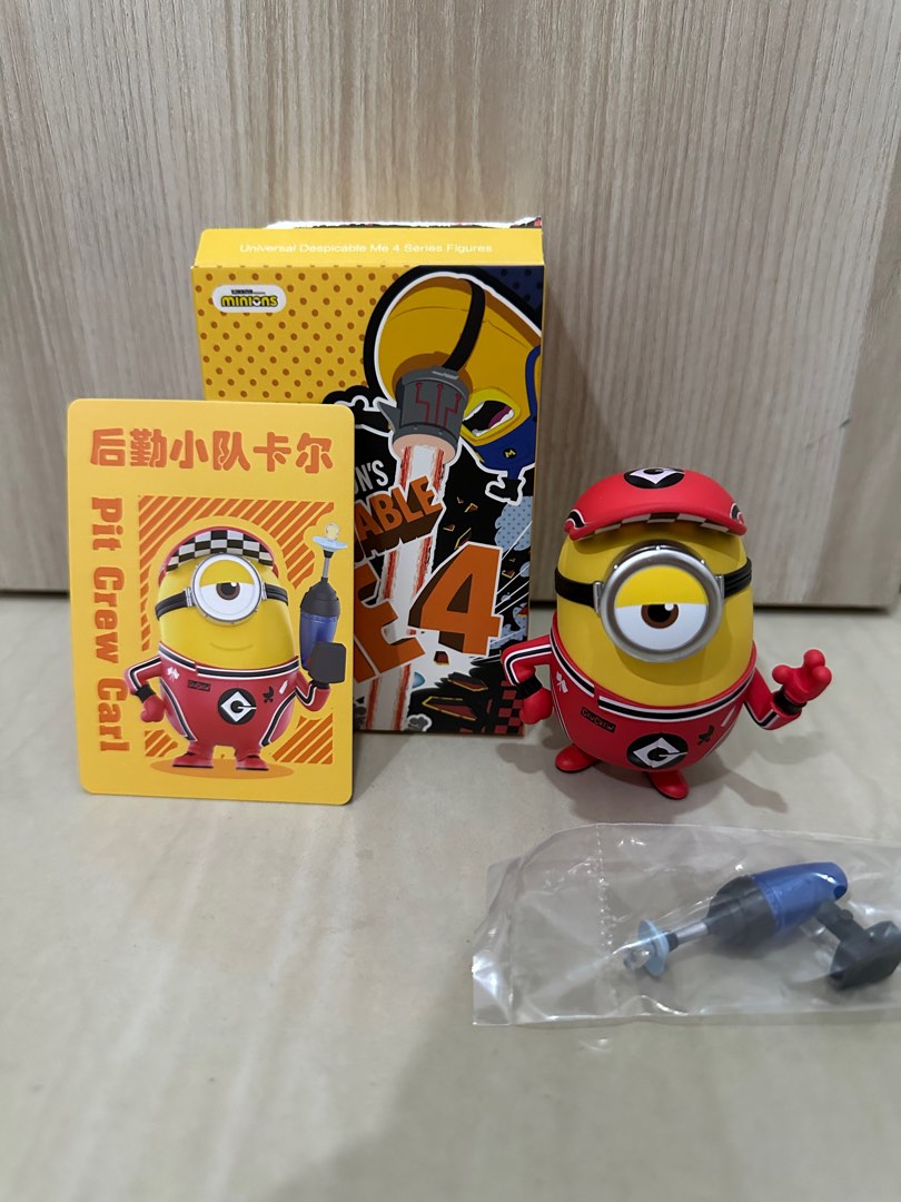 MINION Universal Despicable Me 4 - Pit Crew Carl, Toys & Collectibles ...