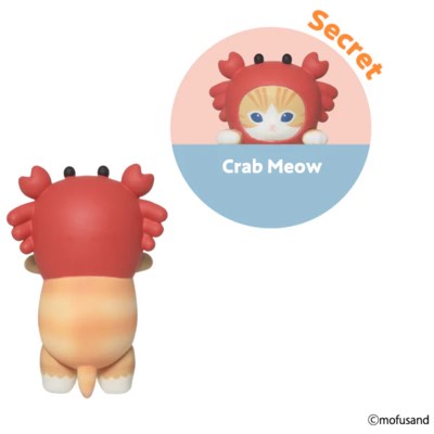 MOFUSAND Crab Meow Hippers (Secret), Hobbies & Toys, Toys & Games on ...