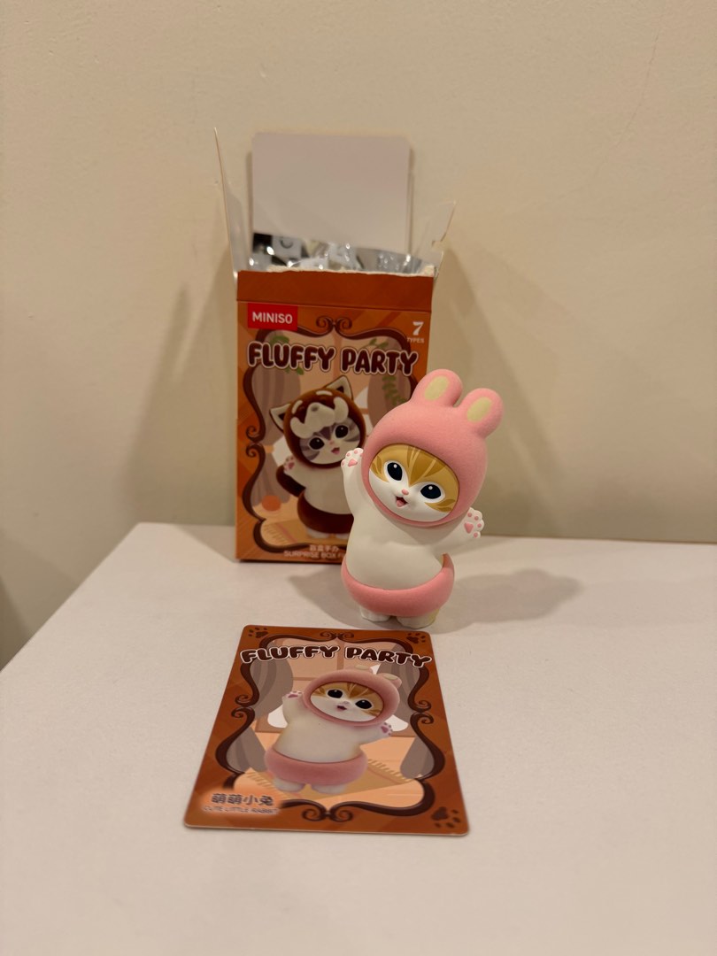 Mofusand Fluffy Party figurine, Hobbies & Toys, Toys & Games on Carousell
