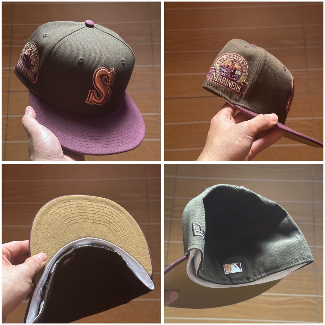 New Era Fitted Seattle Mariners 7 1/4, Men's Fashion, Watches ...