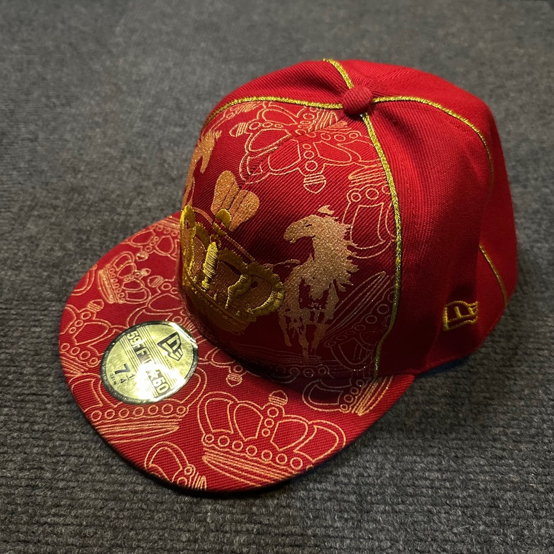 NEW ERA RED CAP, Men's Fashion, Watches & Accessories, Caps & Hats on ...