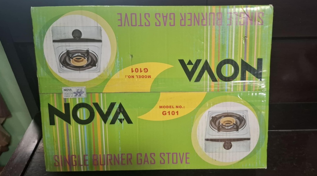 NOVA Single Burner Gas Stove, TV & Home Appliances, Kitchen Appliances ...