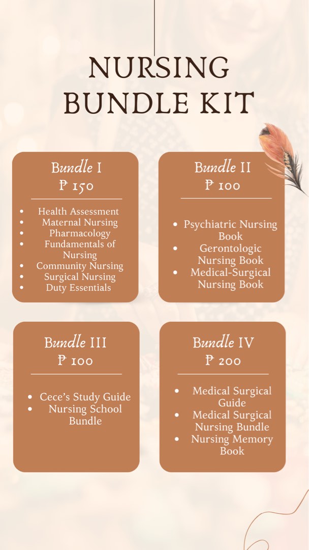 Nursing Bundle, Hobbies & Toys, Books & Magazines, Textbooks on Carousell