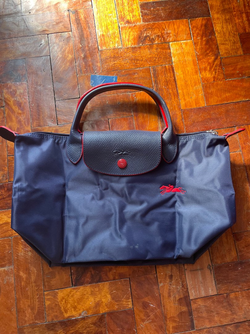 Og Longchamp Le Pliage Club small/small handle, Luxury, Bags & Wallets ...