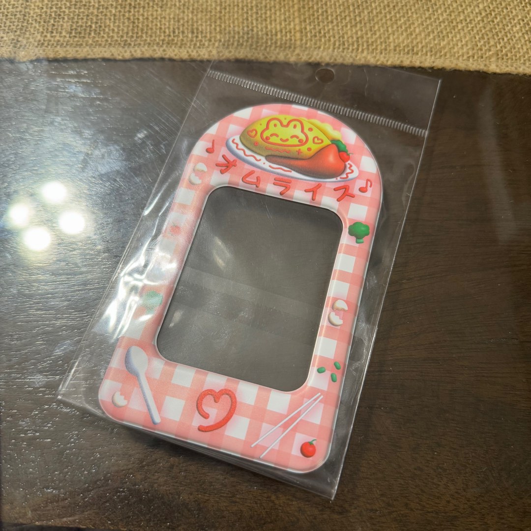 Omelette Bunny Photocard Holder (from ducky world kr), Hobbies & Toys ...
