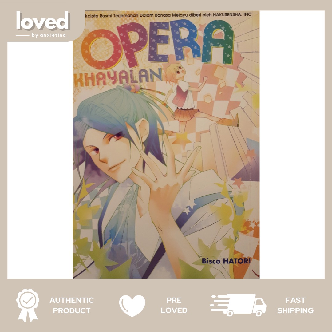 Opera Khayalan (MY) / Detarame Mousouryoku Opera (JP) | Shoujo Manga ...