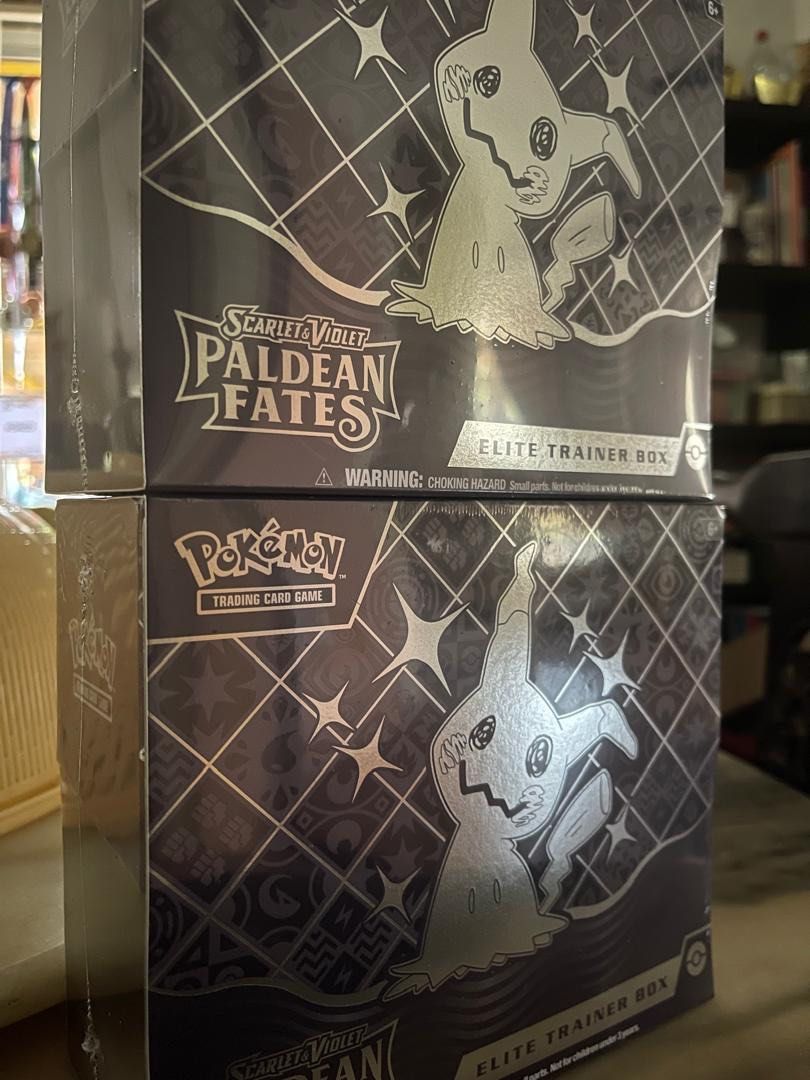 Paldean Fate Elite Trainer Box, Hobbies & Toys, Toys & Games on Carousell
