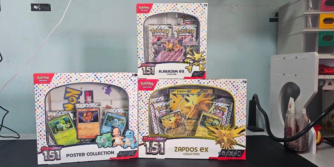 Pokemon 151 Boxes, Hobbies & Toys, Toys & Games on Carousell