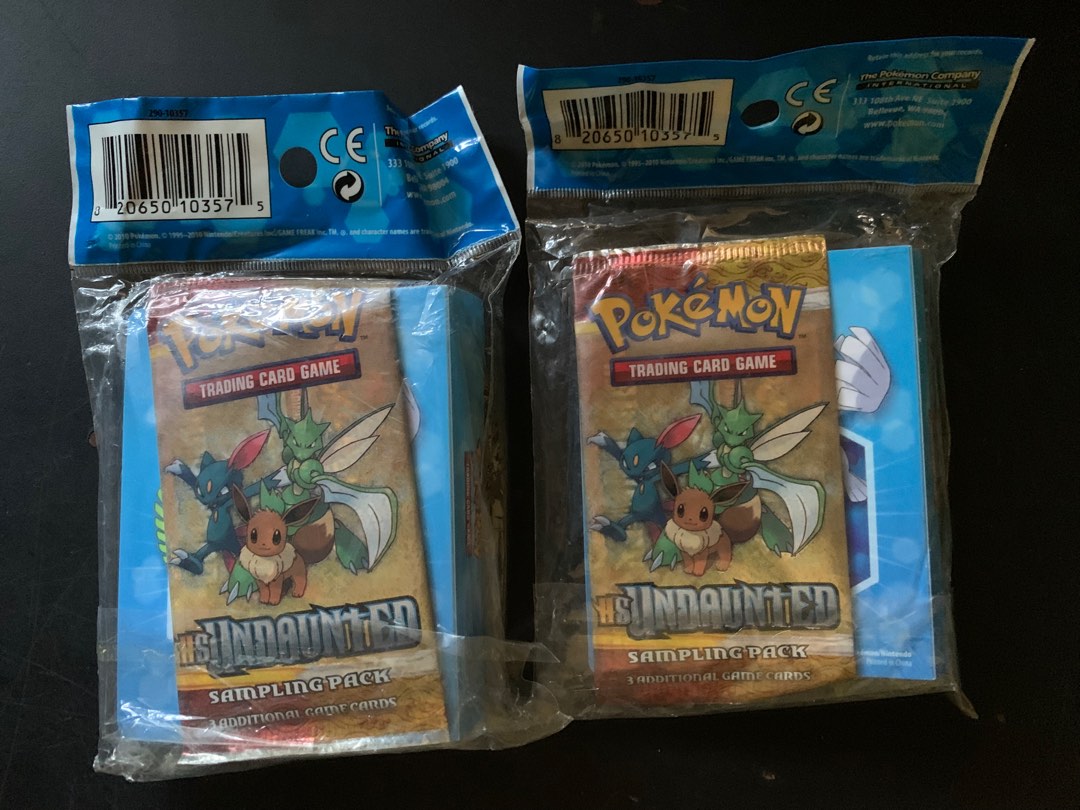 Pokemon Card HGSS: Undaunted Sampling Packs, Hobbies & Toys, Toys ...
