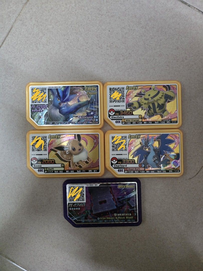 Pokemon gaole card all, Video Gaming, Gaming Accessories, In-Game Products on Carousell