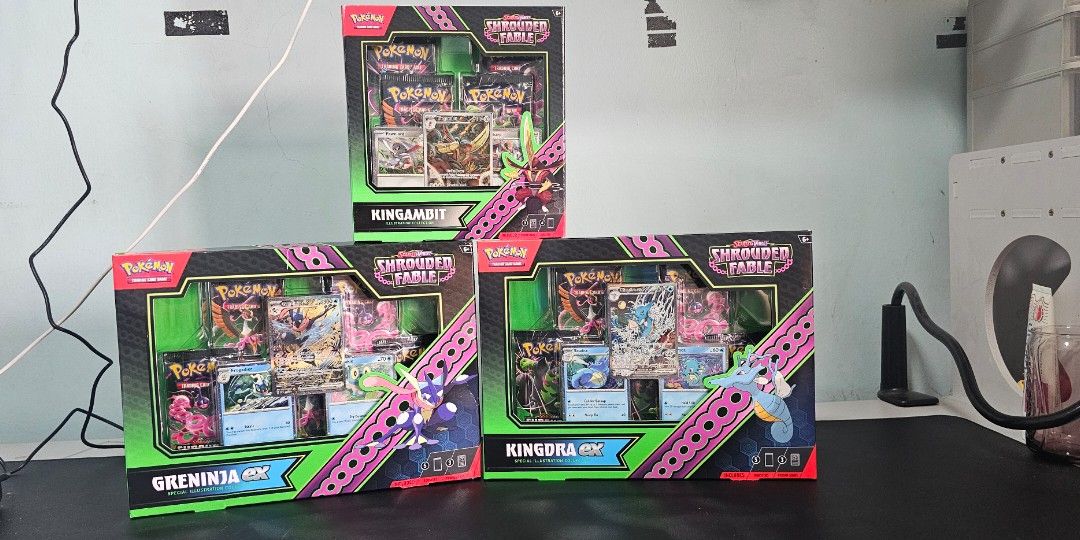 Pokemon Shrouded Fables Boxes, Hobbies & Toys, Toys & Games on Carousell