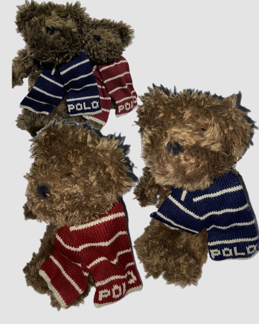 vintage POLO ralph lauren Teddy bear aspack , Men's Fashion, Activewear ...