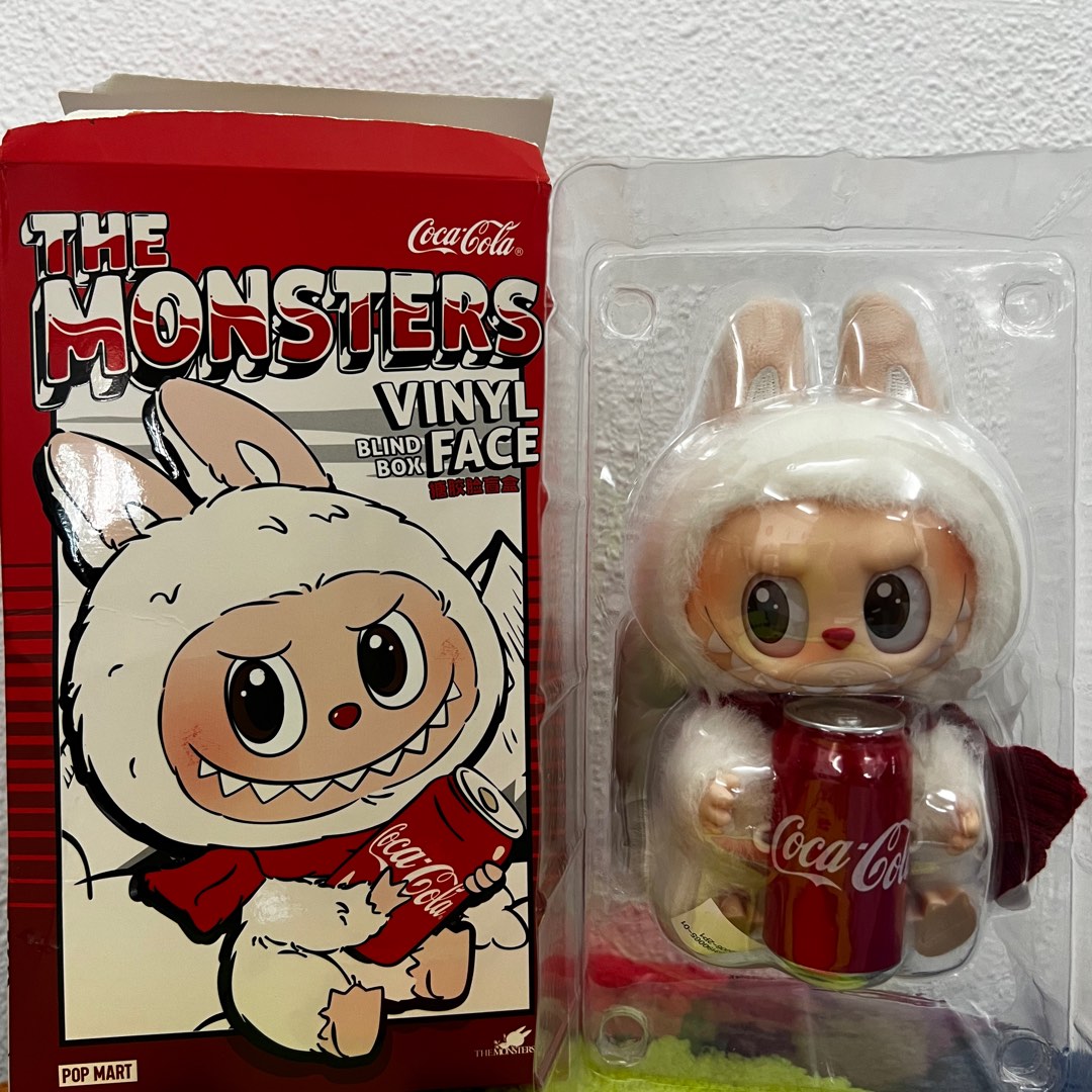 WTS POPMART COCA COLA LABUBU HAPPY FACTOR, Hobbies & Toys, Toys & Games ...