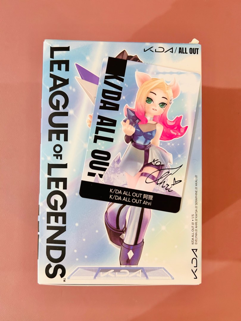 Popmart K/DA All Out AHRI (League of Legends), Hobbies & Toys, Toys ...