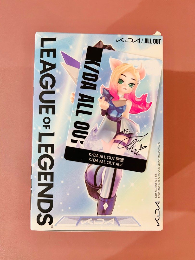 Popmart K/DA All Out AHRI (League of Legends), Hobbies & Toys, Toys ...