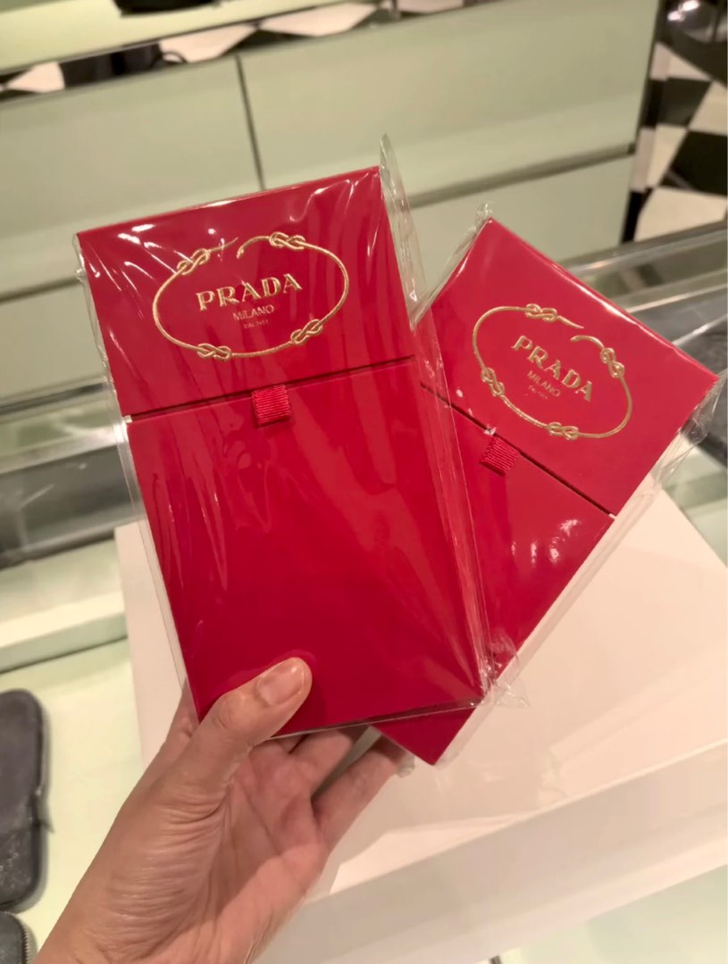 PRADA RED PACKET 2025, Hobbies & Toys, Toys & Games on Carousell