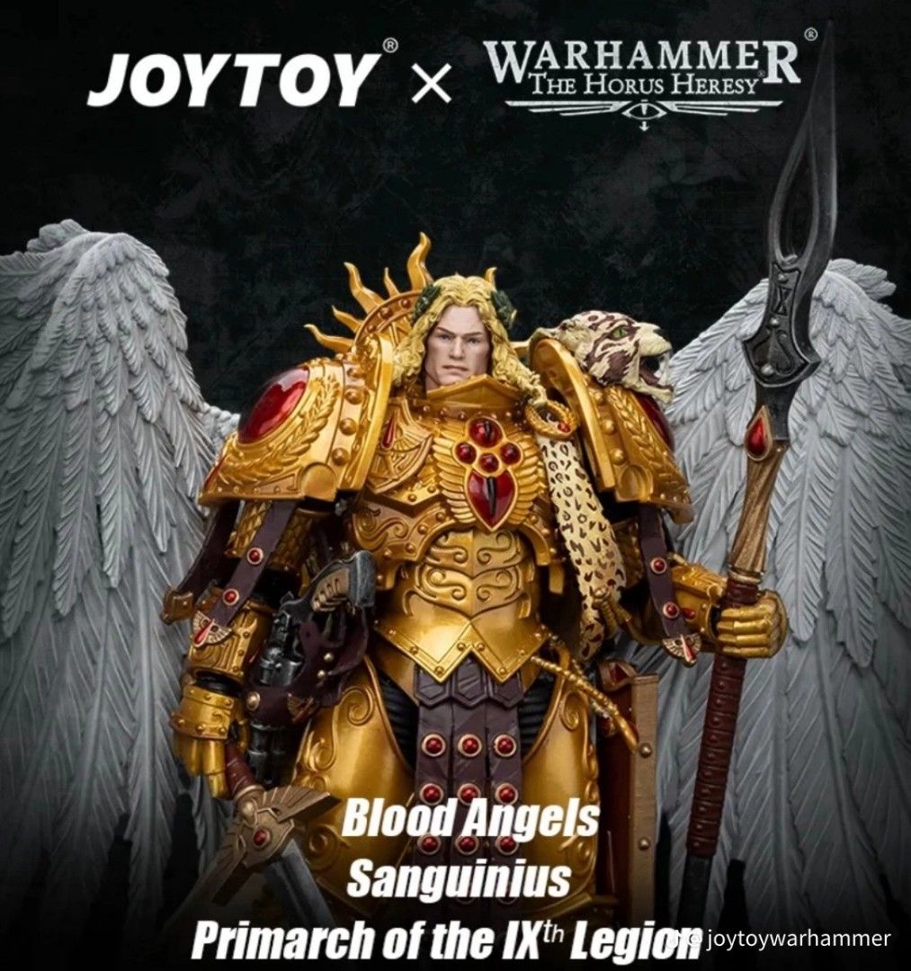 (Pre-order) Joytoy Blood Angels Primarch Sanguinius Warhammer 30K Horus ...