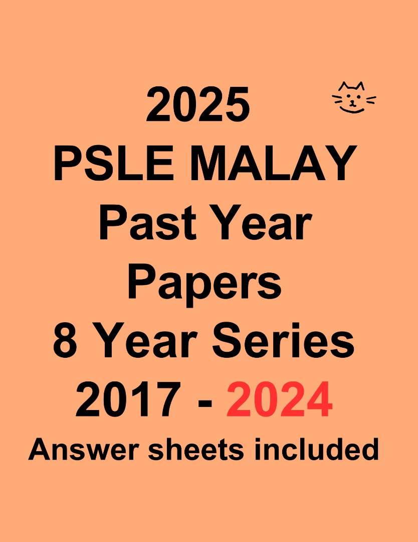 PSLE Malay Past Year Papers, Hobbies & Toys, Books & Magazines ...