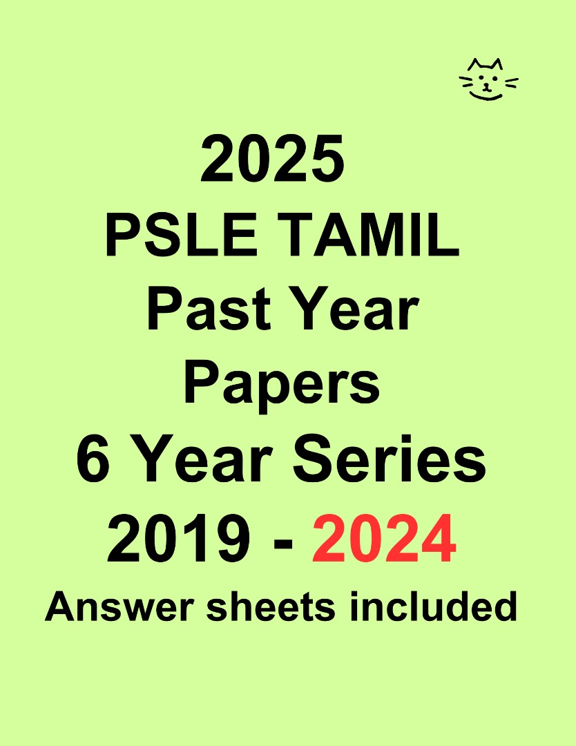 PSLE Tamil Past Year Papers, Hobbies & Toys, Books & Magazines ...