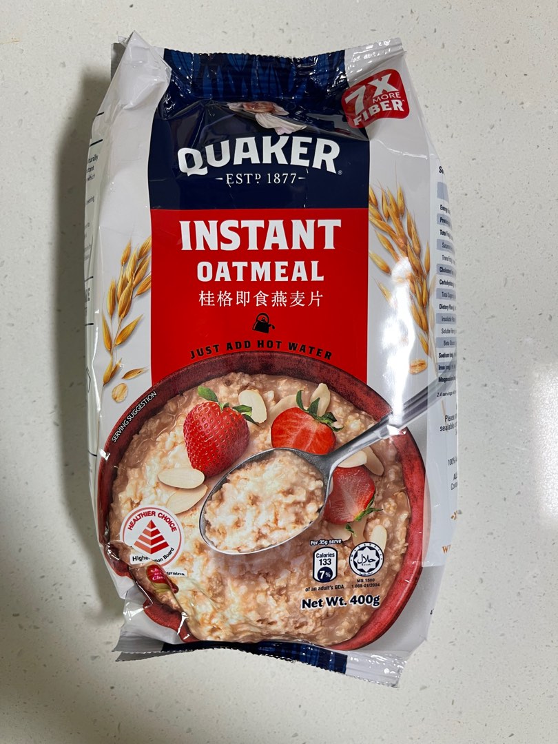 Quaker Instant Oats(400g), Food & Drinks, Packaged & Instant Food on ...