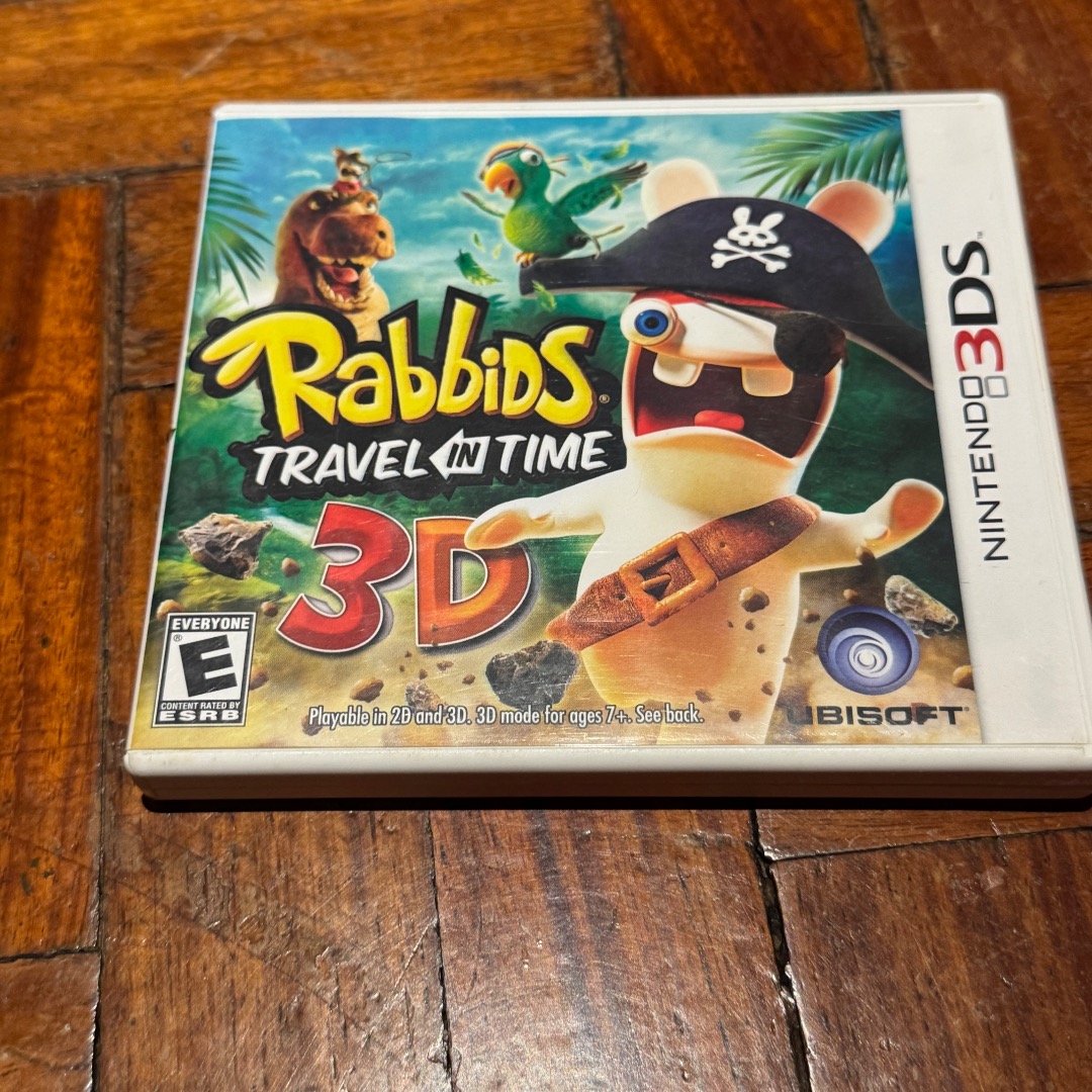 Rabbids Travel in Time 3D: 3DS, Video Gaming, Video Games, Nintendo on ...