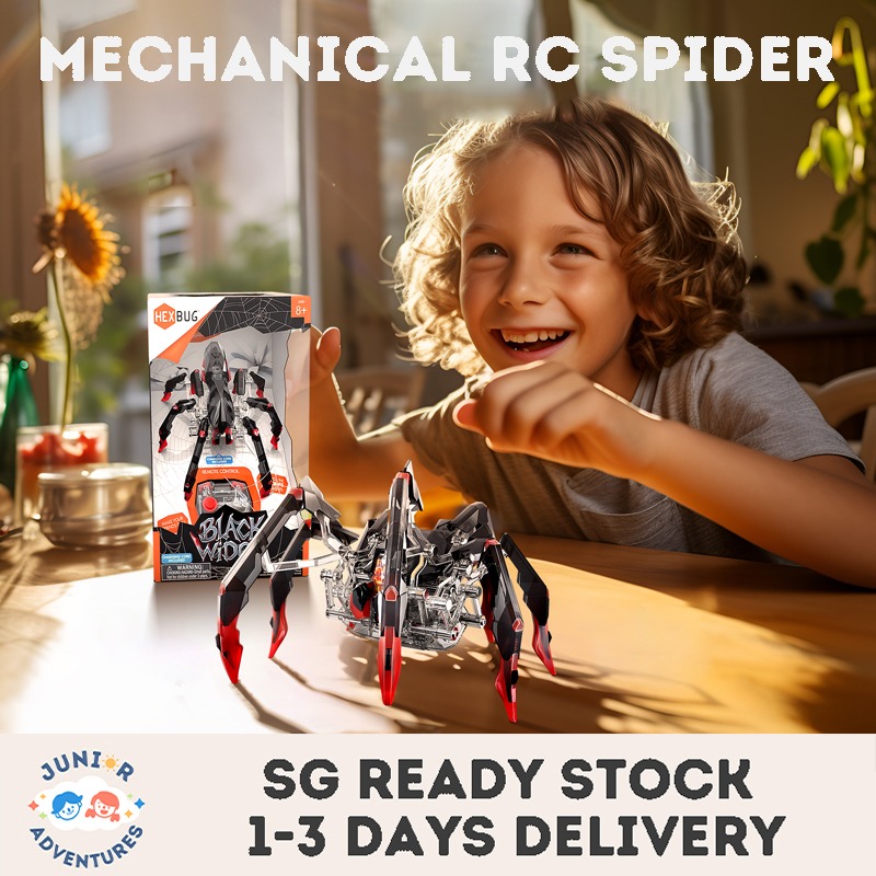 Robot Toy Electric Spider Remote Control Spider Toy Black Widow Robot ...