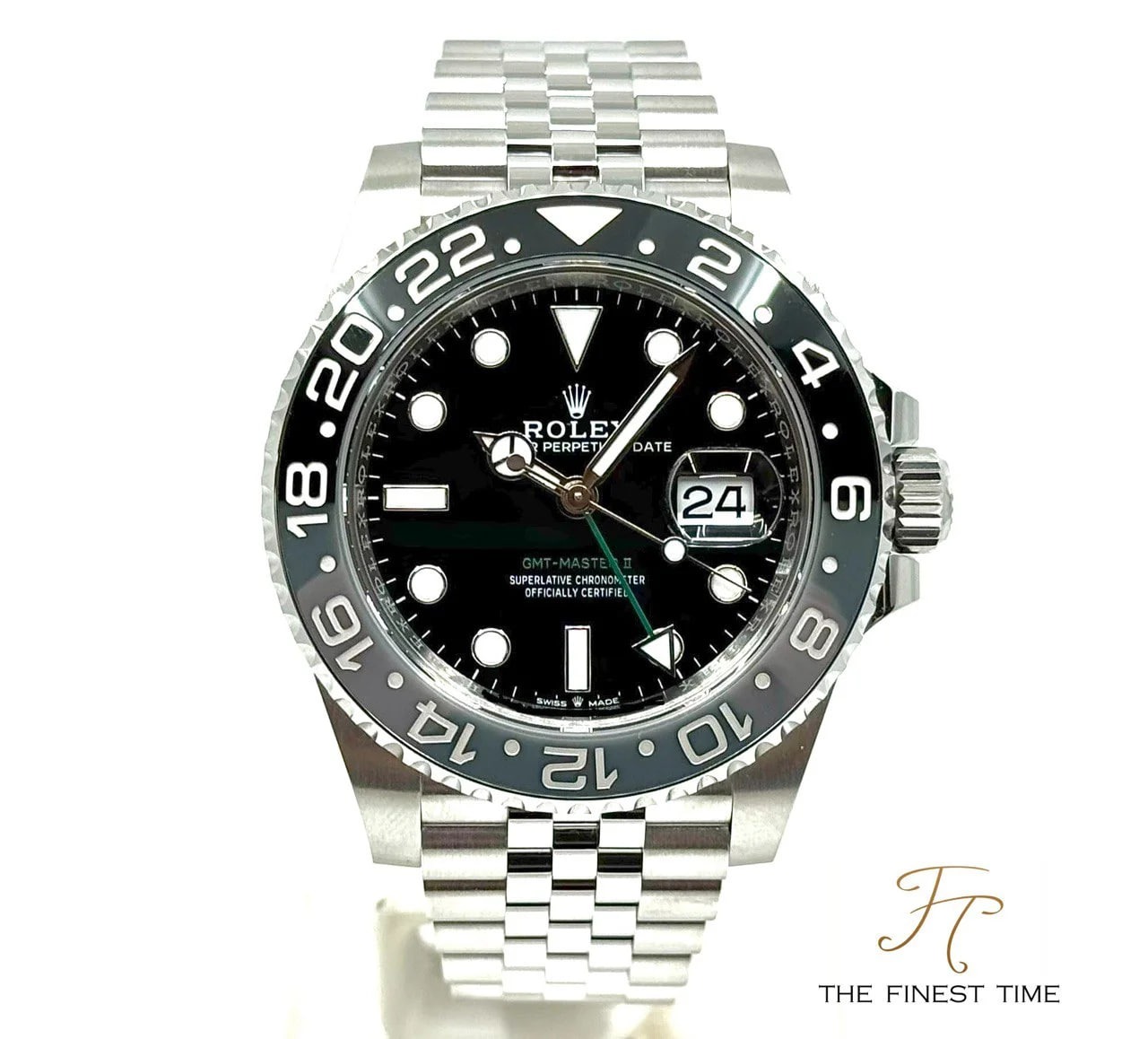 Rolex GMT-Master II 126710GRNR Bruce Wayne Jubilee 126710GRNR Jubilee ...