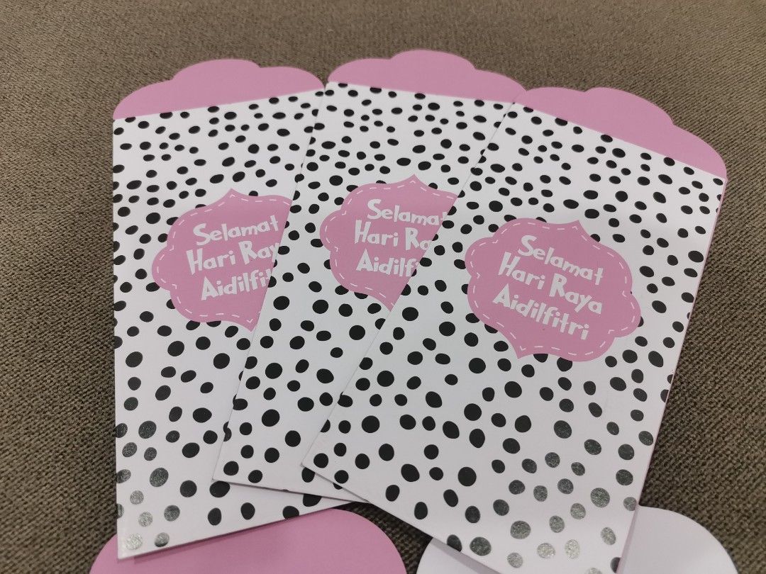 Sampul Duit Raya SDR Kucing Cat 5 pcs in 1 Set, Furniture & Home Living ...