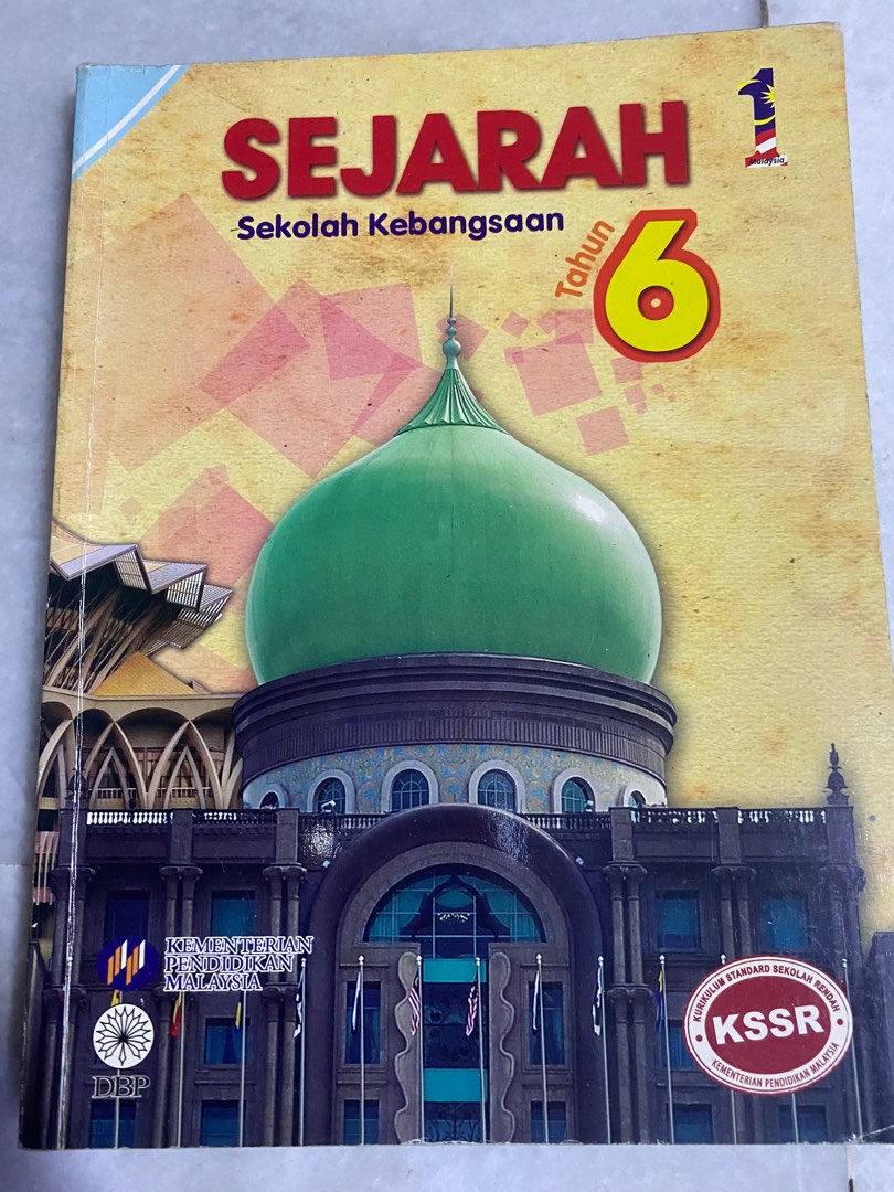 Sejarah Sekolah Kebangsaan Tahun 6, Hobbies & Toys, Books & Magazines, Textbooks on Carousell