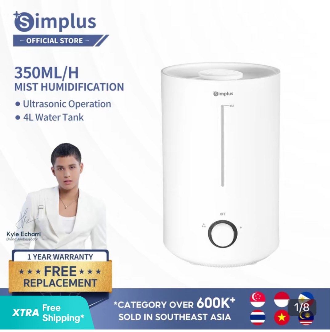 Simplus Humidifier, Furniture & Home Living, Cleaning & Homecare ...